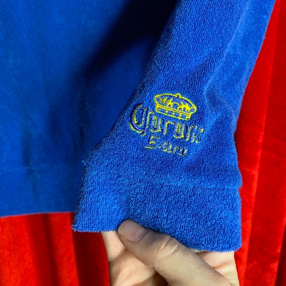 Corona | Jackets & Coats | Blue Corona Terry Jacket | Poshmark